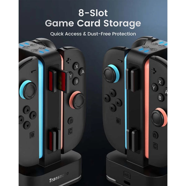 Transnovo 4 in 1 Charging Dock for Nintendo Switch 2 Joy-Con NS2-CG06 - GameXtremePH