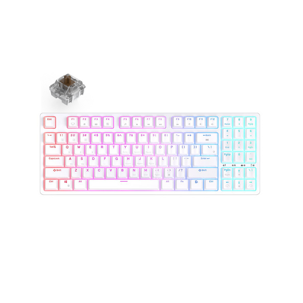 Royal Kludge RK92 Tri Mode RGB 92 Keys Hot Swappable Mechanical Keyboa ...