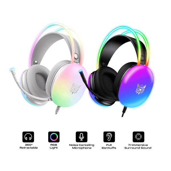 Onikuma X25 RGB Wired Gaming Headset - GameXtremePH