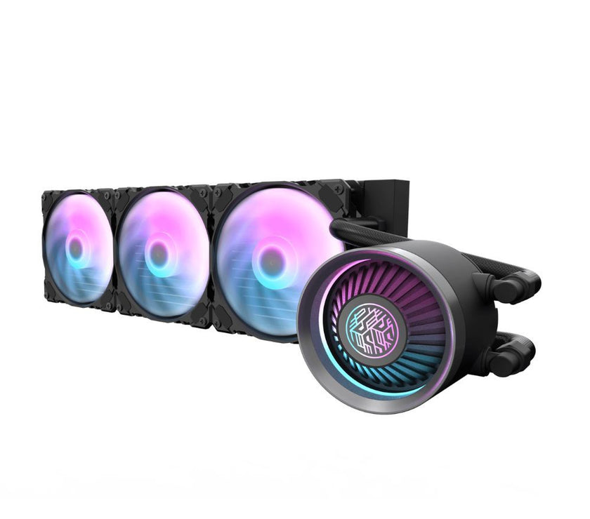 DarkFlash Nebula DN360 ARGB Liquid CPU Cooler (Black)