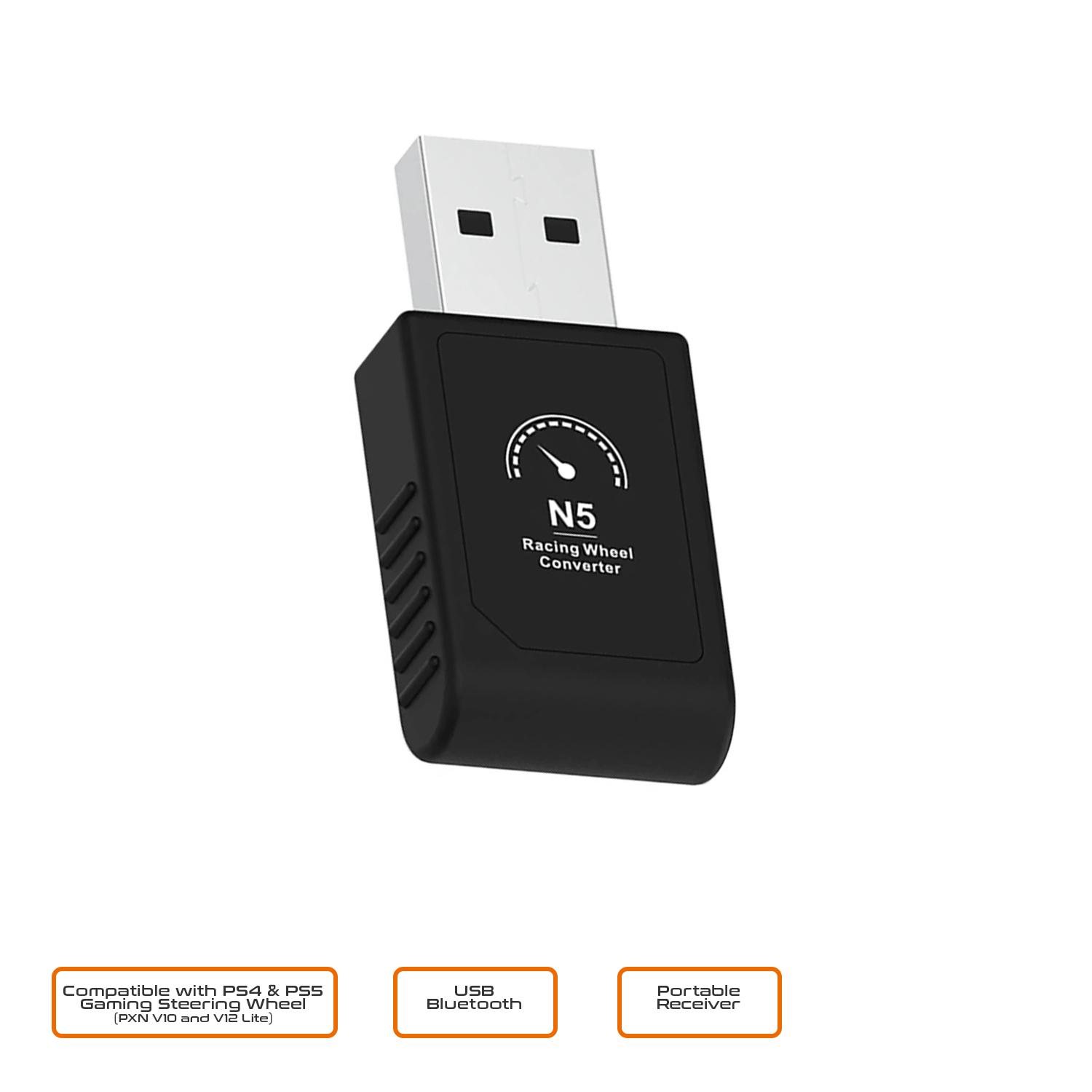 PXN N5 USB Racing Wheel Controller Bypass for Steering Wheel - GameXtremePH