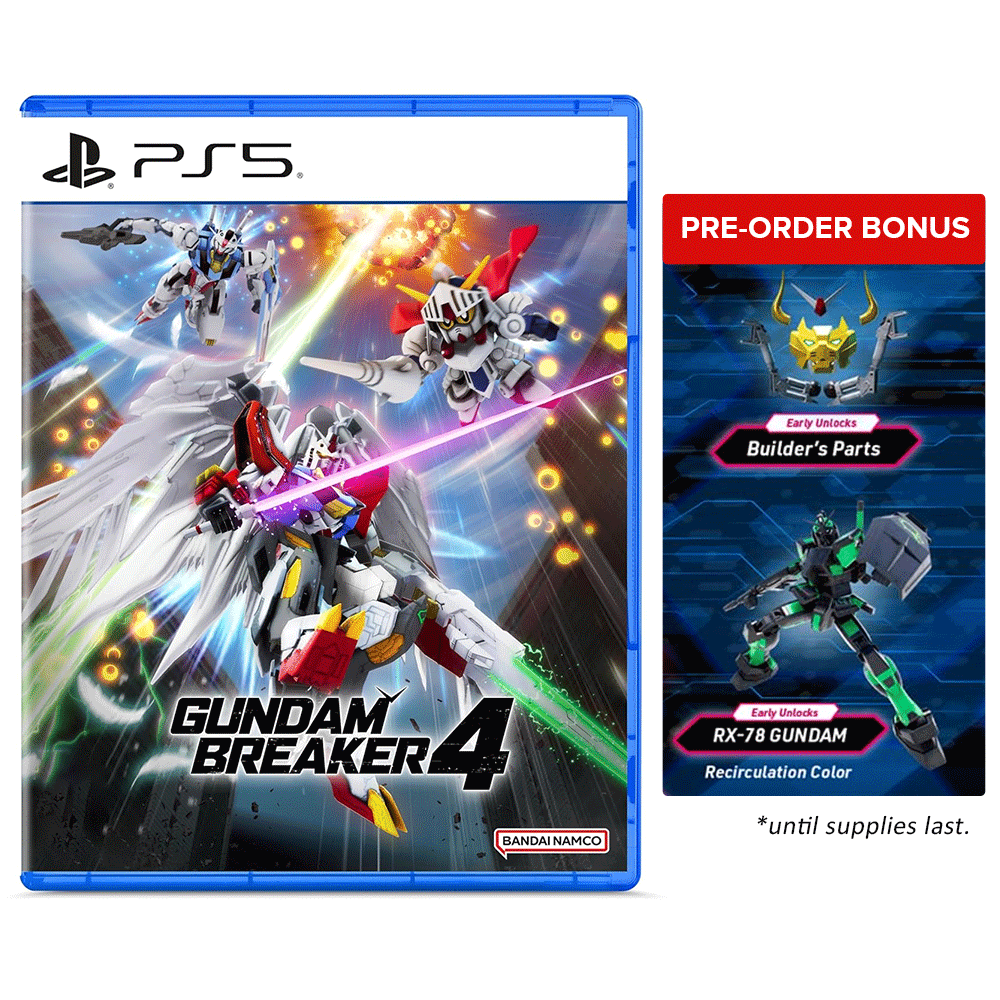 Gundam Breaker 4 - PlayStation 5 [Asian] - GameXtremePH