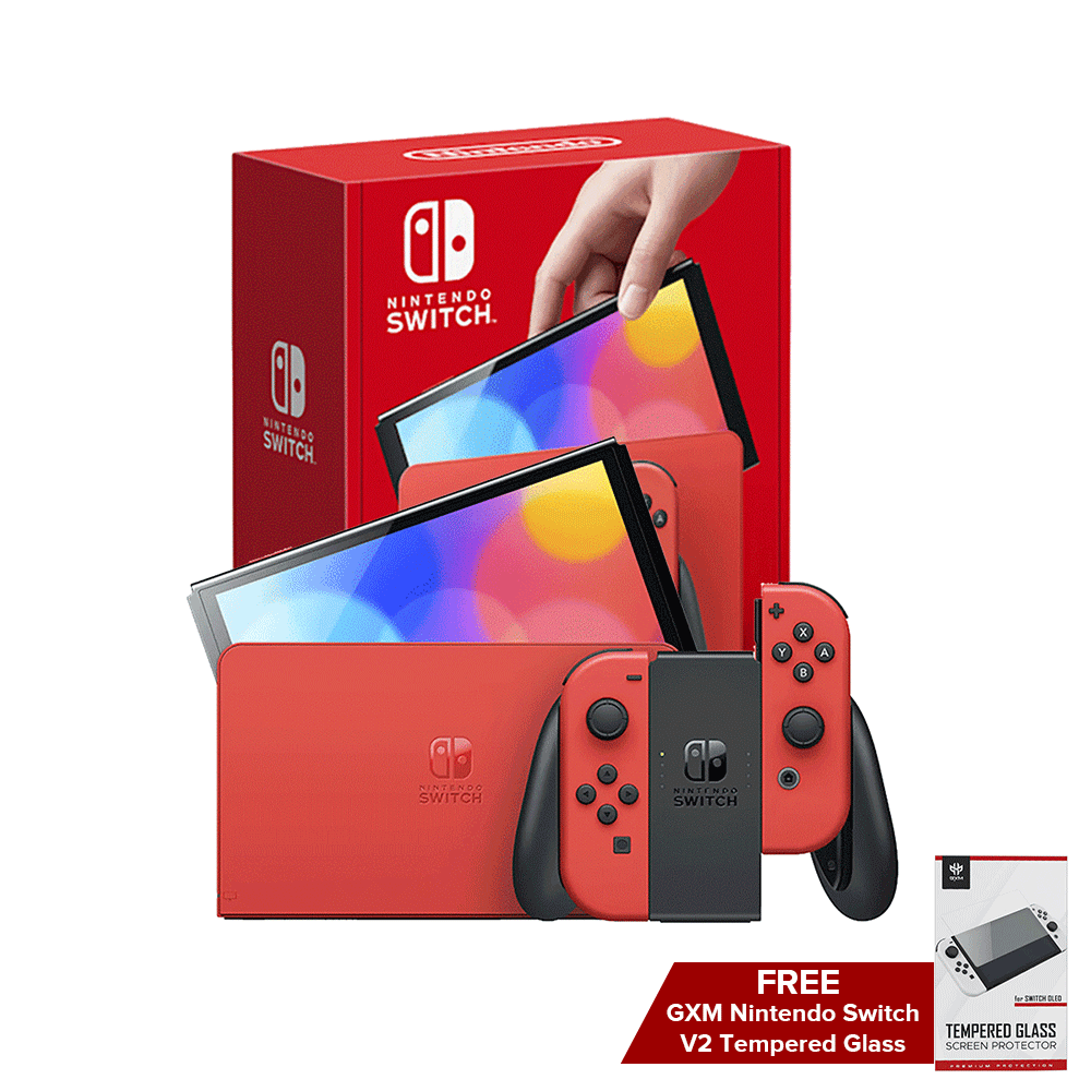 Nintendo Switch™ Oled Model Mario Red Edition Gamextremeph