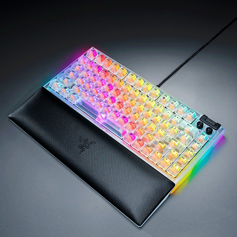 Razer BlackWidow V4 75% Hot-swappable Mechanical Gaming Keyboard Phant