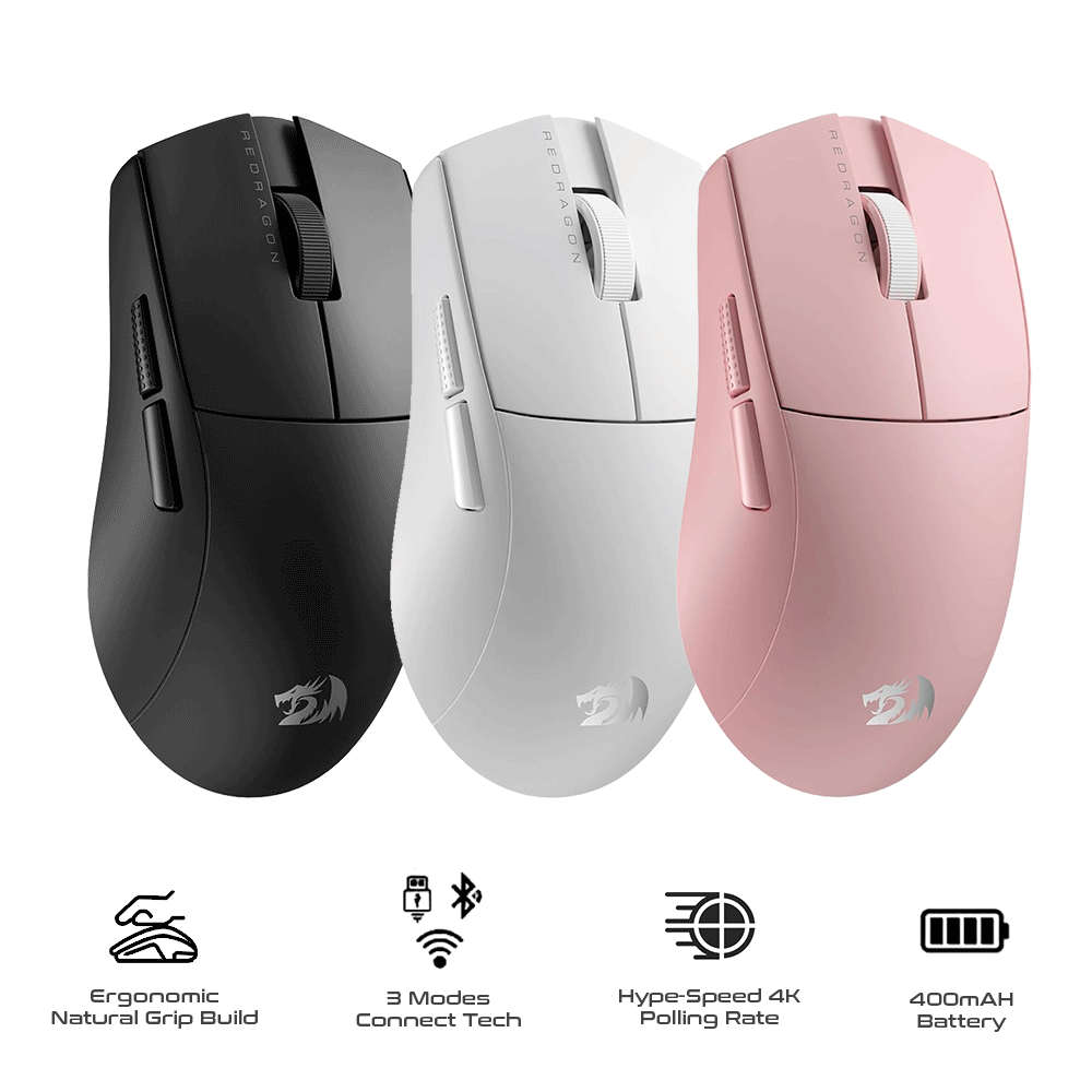 Redragon King Pro 4k Wireless Gaming Mouse - GameXtremePH
