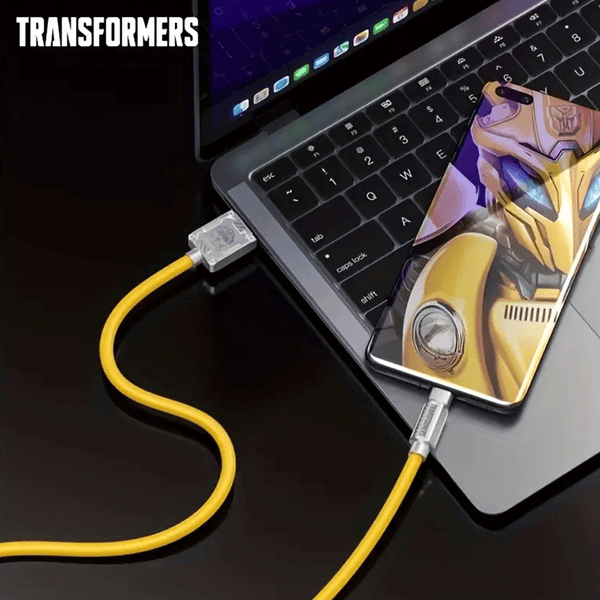 Transformers TF-A01 Bumblee Bee USB Type-C Charging Cable - GameXtremePH