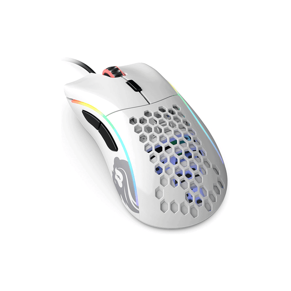 Glorious Model D Wired RGB Gaming Mouse [Glossy White] - GameXtremePH