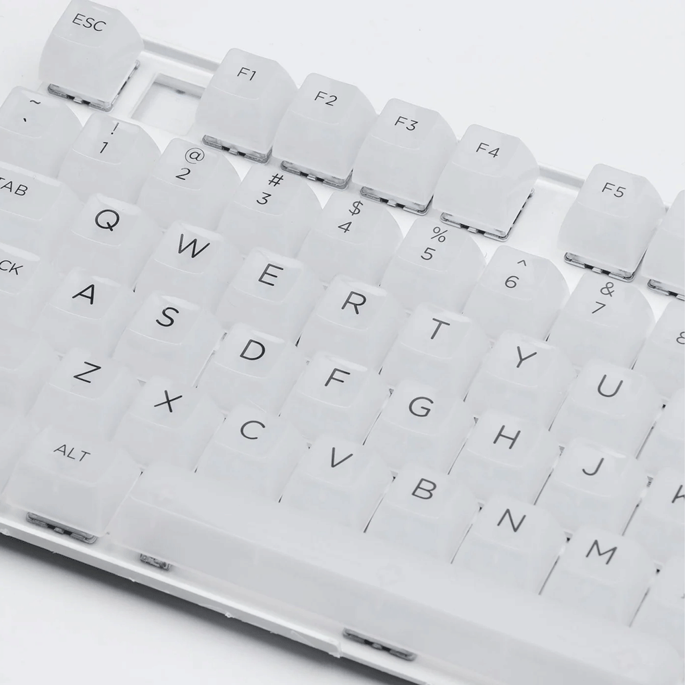 AKKO Clear Full Transparent Keycaps Set ASA 155 Keys - GameXtremePH