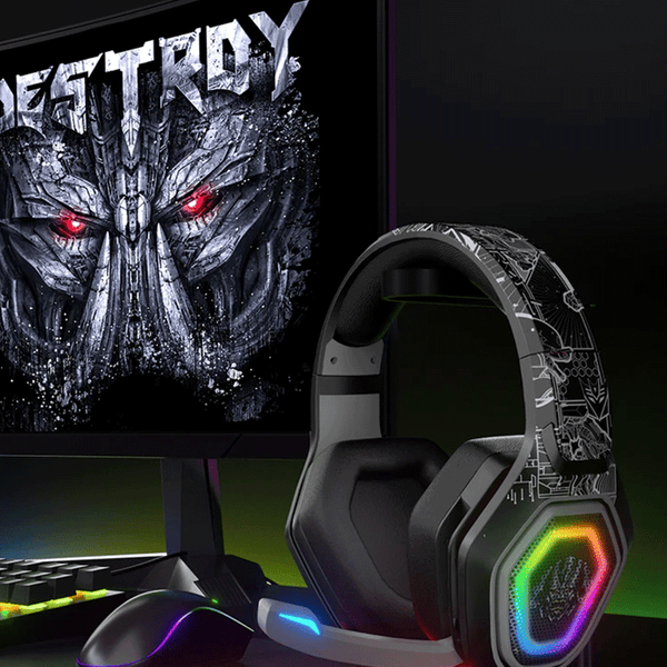 Transformers TF-G01 Wireless Gaming Headset (Black) - GameXtremePH