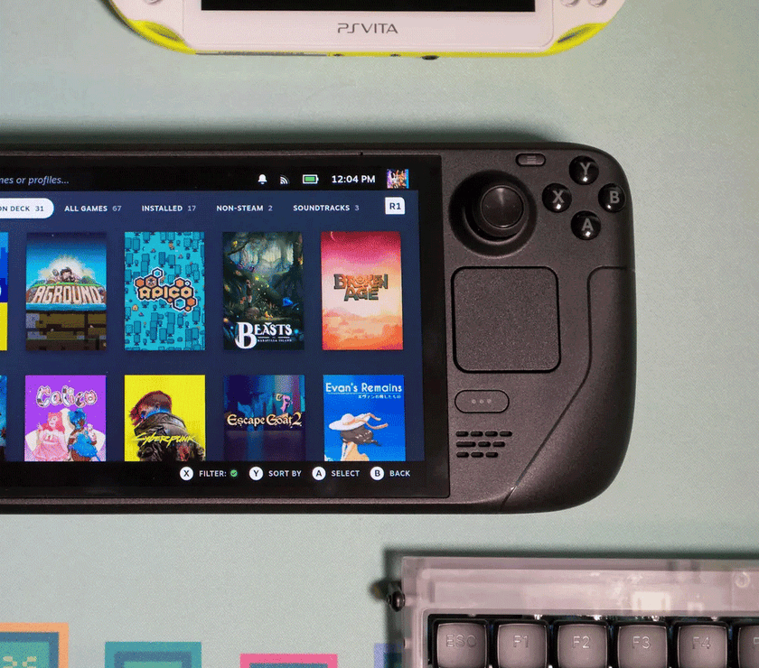 Steam Deck Oled Portable Handheld Console