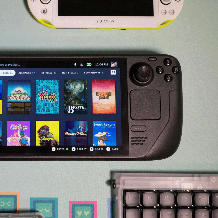 Steam Deck Oled Portable Handheld Console