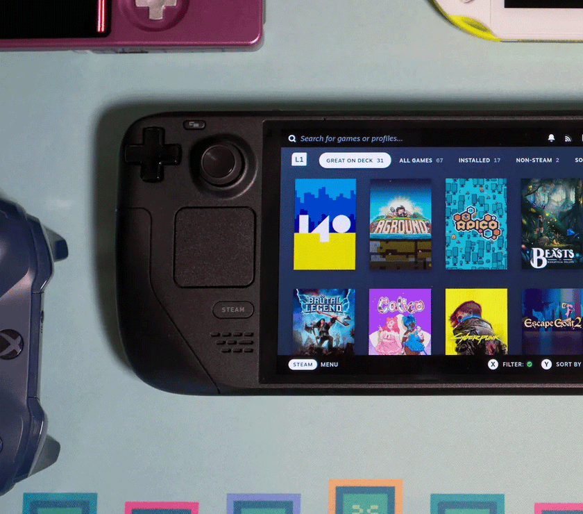 Steam Deck Oled Portable Handheld Console