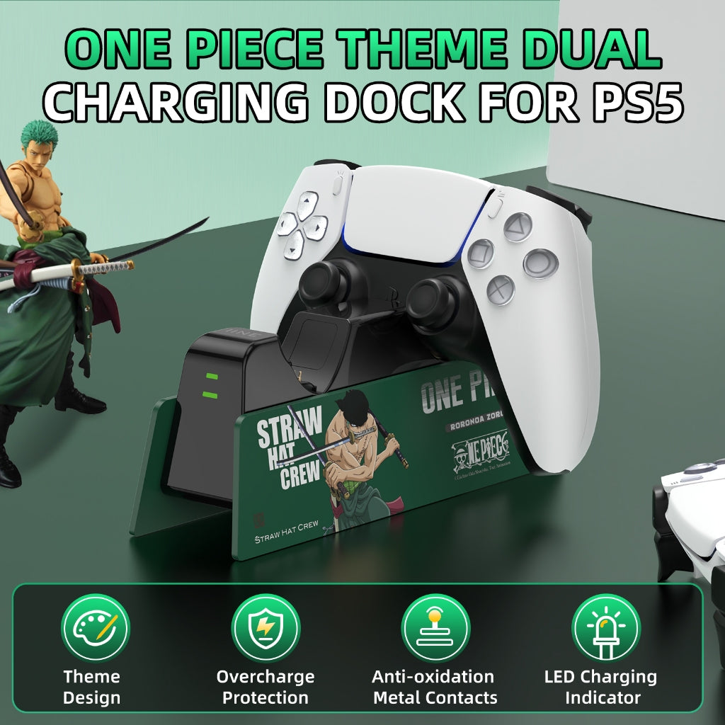 IINE Dual Controller Charging Stand for PS5 Roronoa Zoro [L931 ...