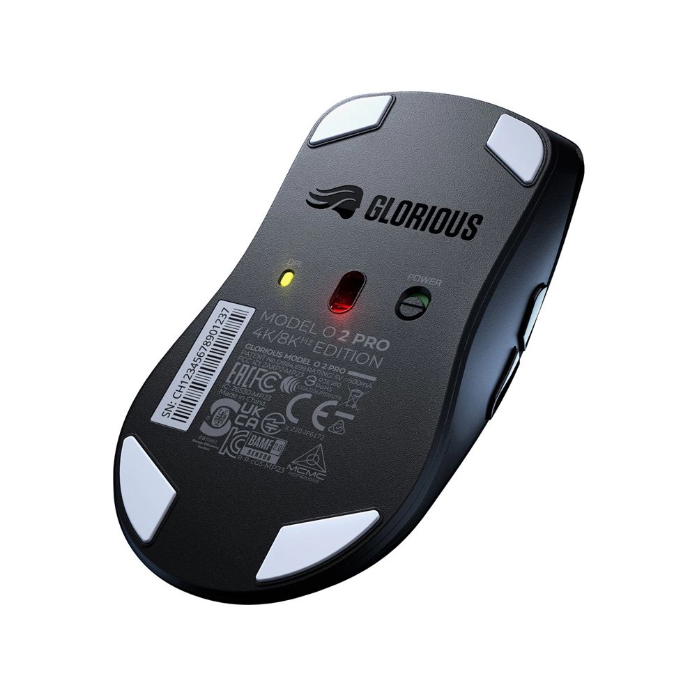 Glorious Model O 2 Pro 4K/8K Polling Wireless Gaming Mouse [Black ...