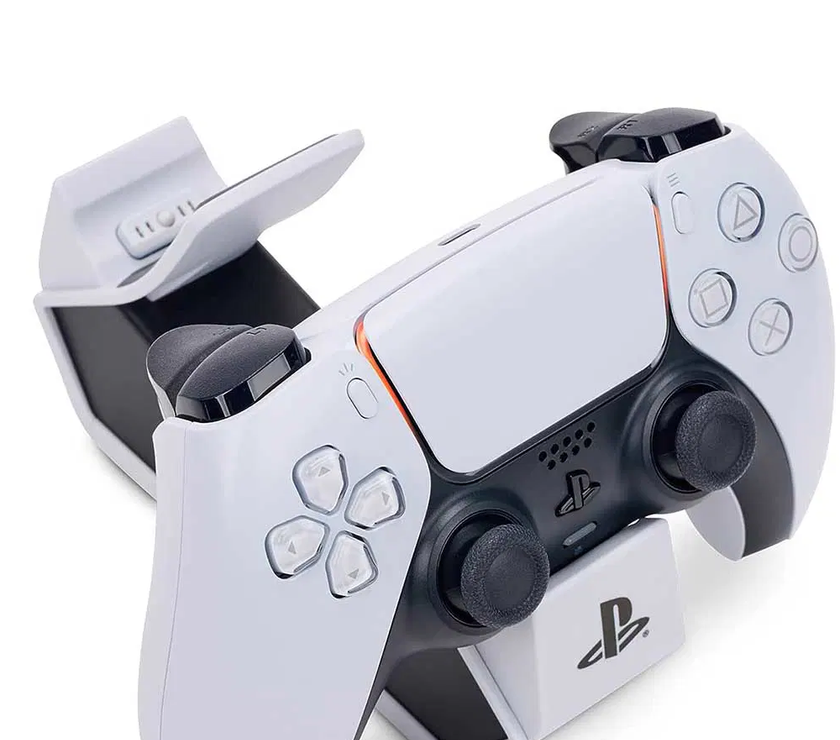 PowerA Twin Charging Station for PS5 DualSense Controllers (White) 152
