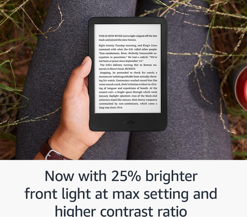 Amazon Kindle 16GB 11th Gen - Lightest and most compact Kindle, with a