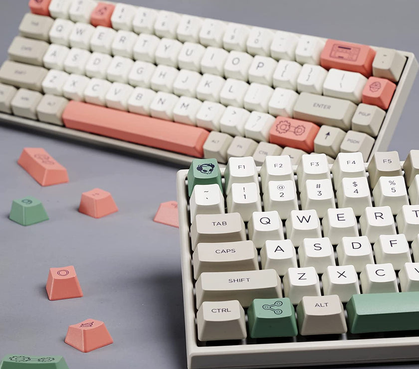 AKKO 9009 Retro R2 Industrial Style Novelty Keycaps (38-Key)