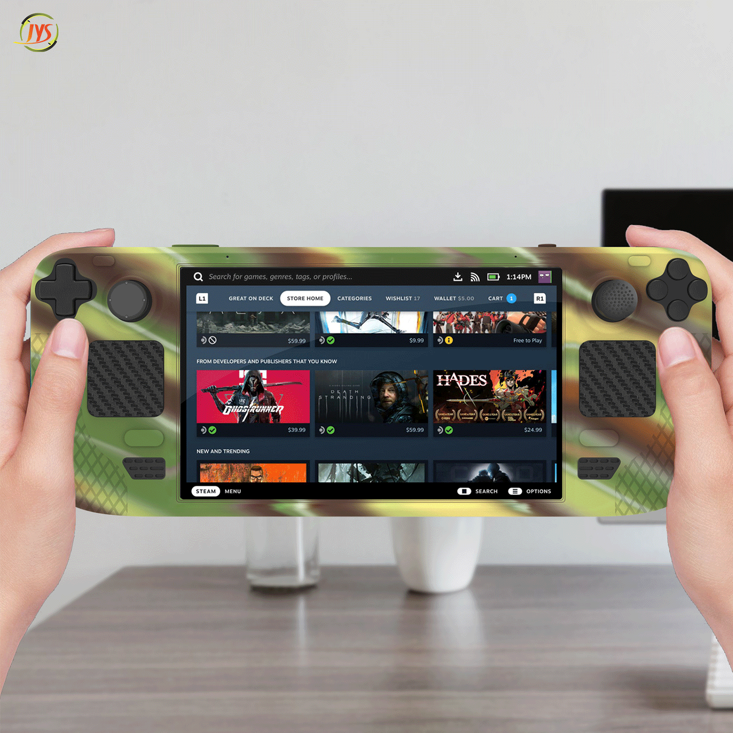 JYS Silicone Case for Steam Deck [Camouflage] [SD011] - GameXtremePH