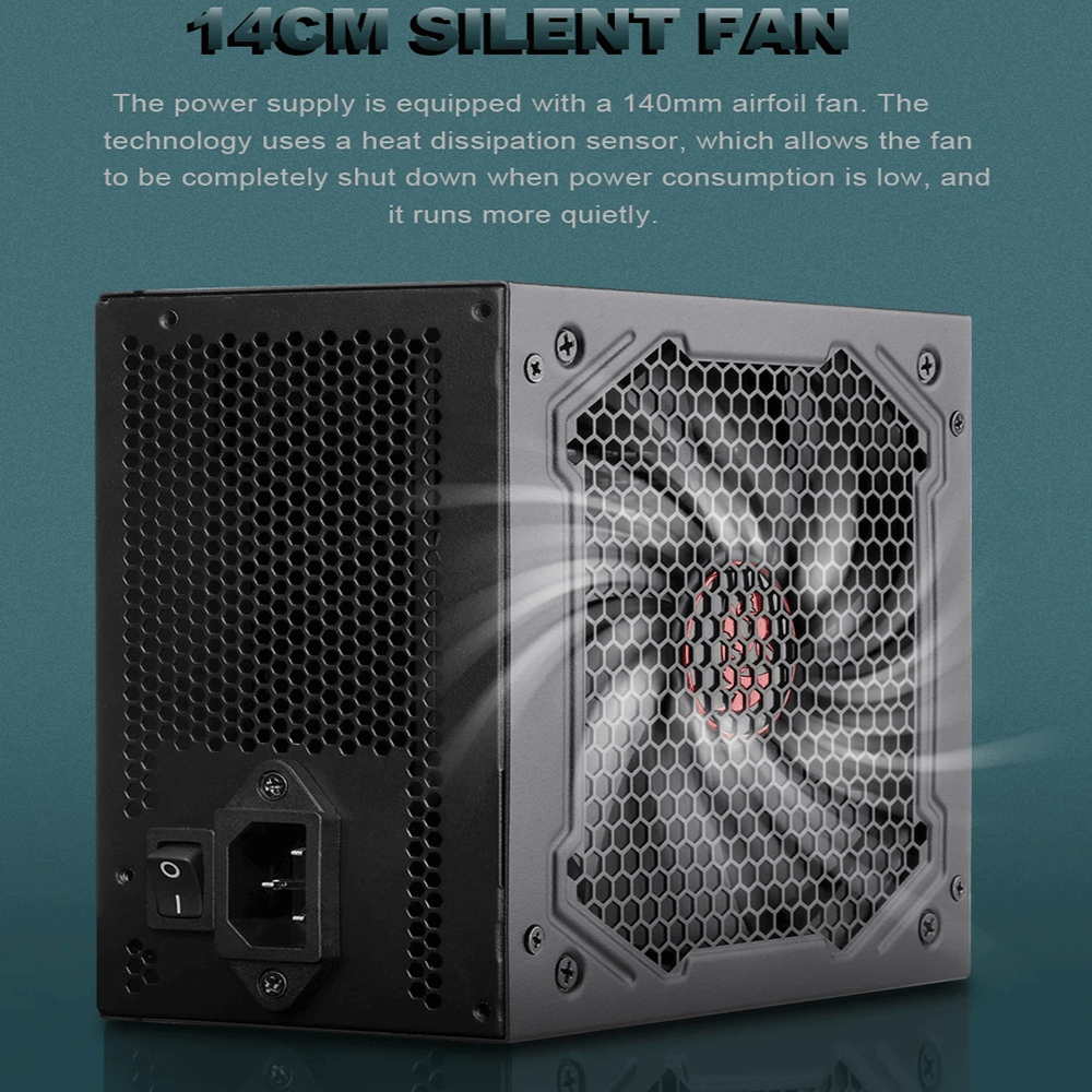 Redragon GC-PS0003 RGPS-600W 80+ Bronze Full Modular ATX Gaming PC Pow