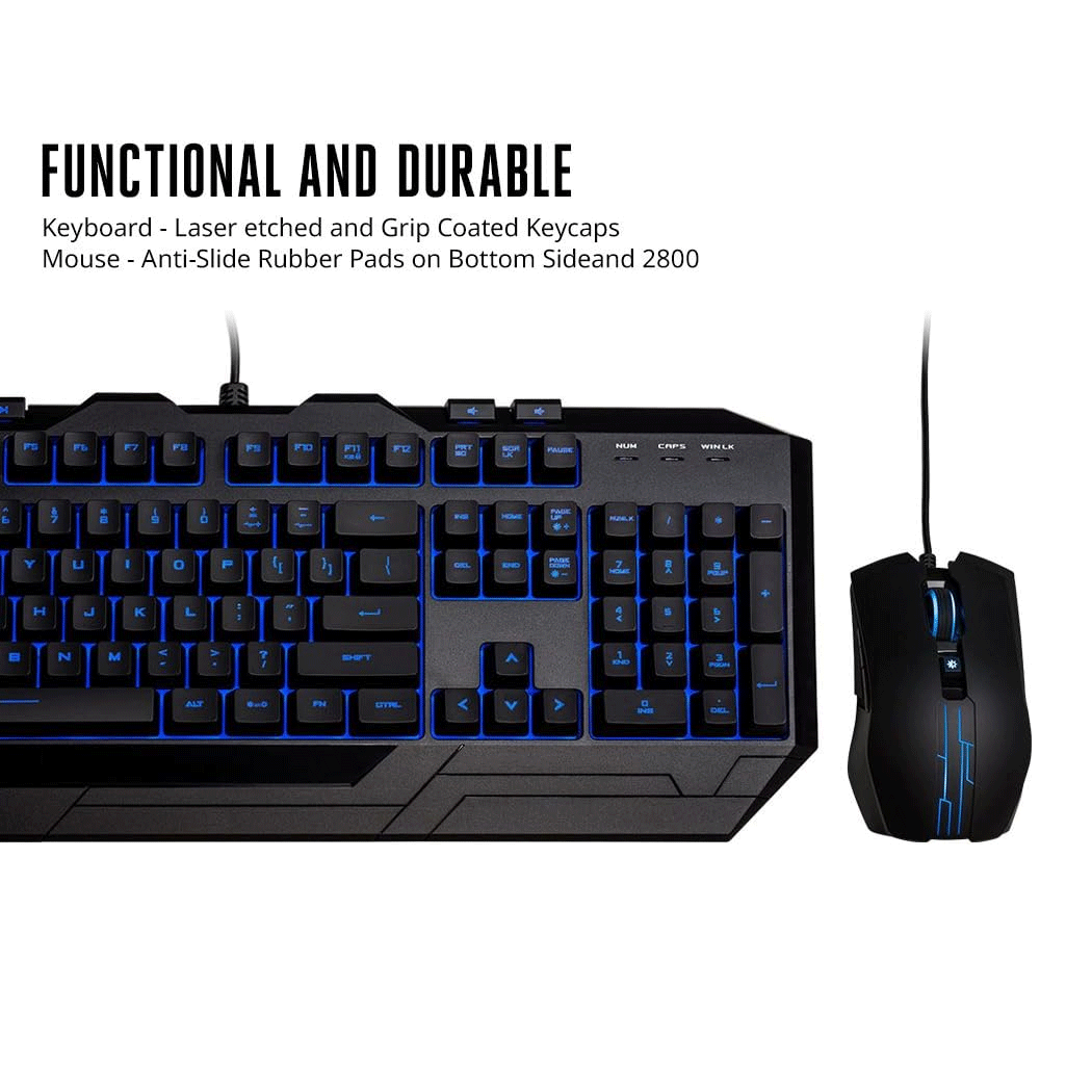 Cooler Master Devastator III Plus (MEM-CHANICAL) Gaming Keyboard & Mou ...