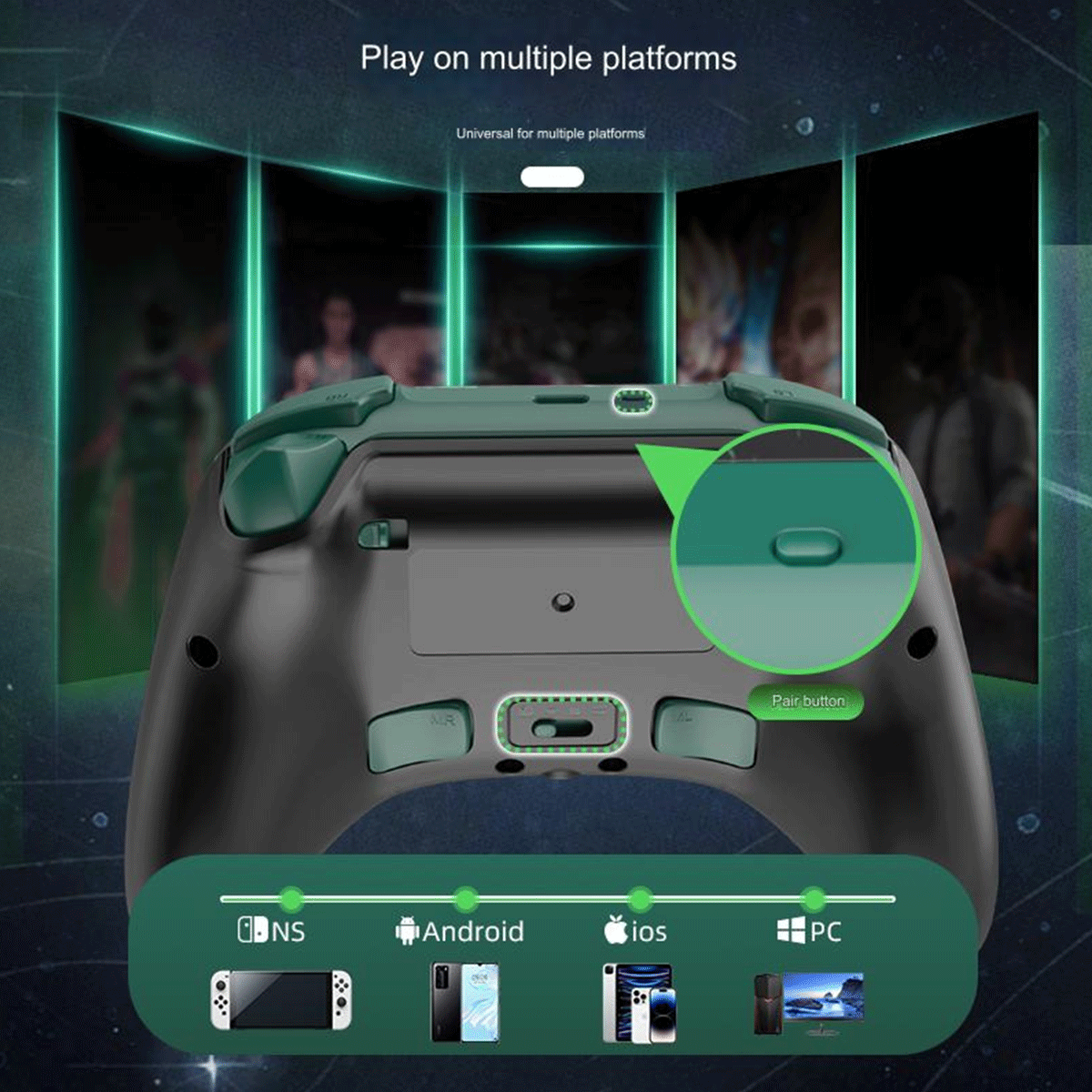 IINE Wireless Controller Roronoa Zoro for NSW/PC L896 - GameXtremePH