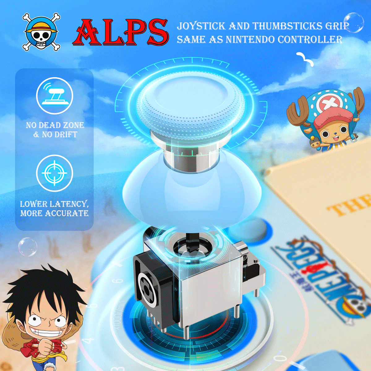IINE Joy Pad Controller Monkey D. Luffy for NSW [L938] - GameXtremePH