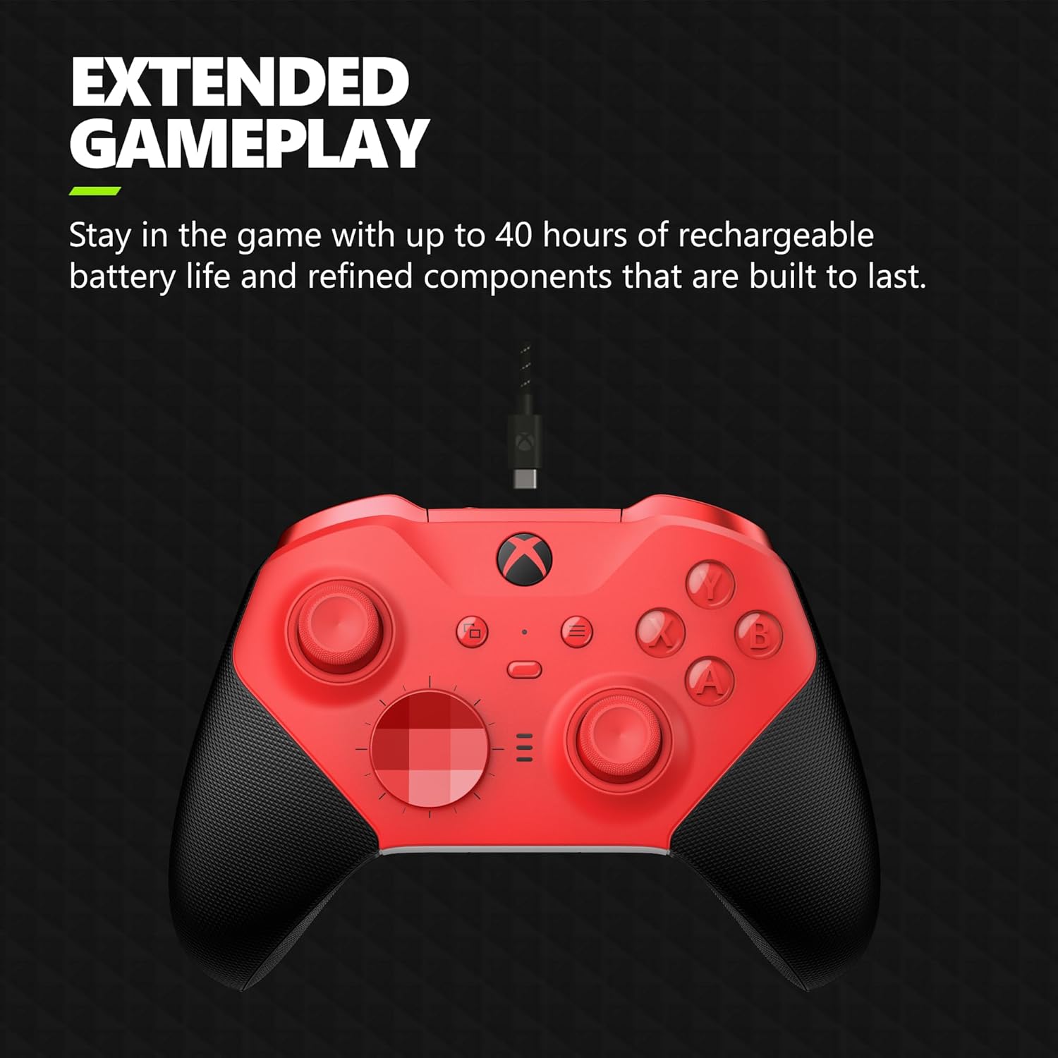 Xbox Elite Series 2 Core Wireless Controller Red - GameXtremePH