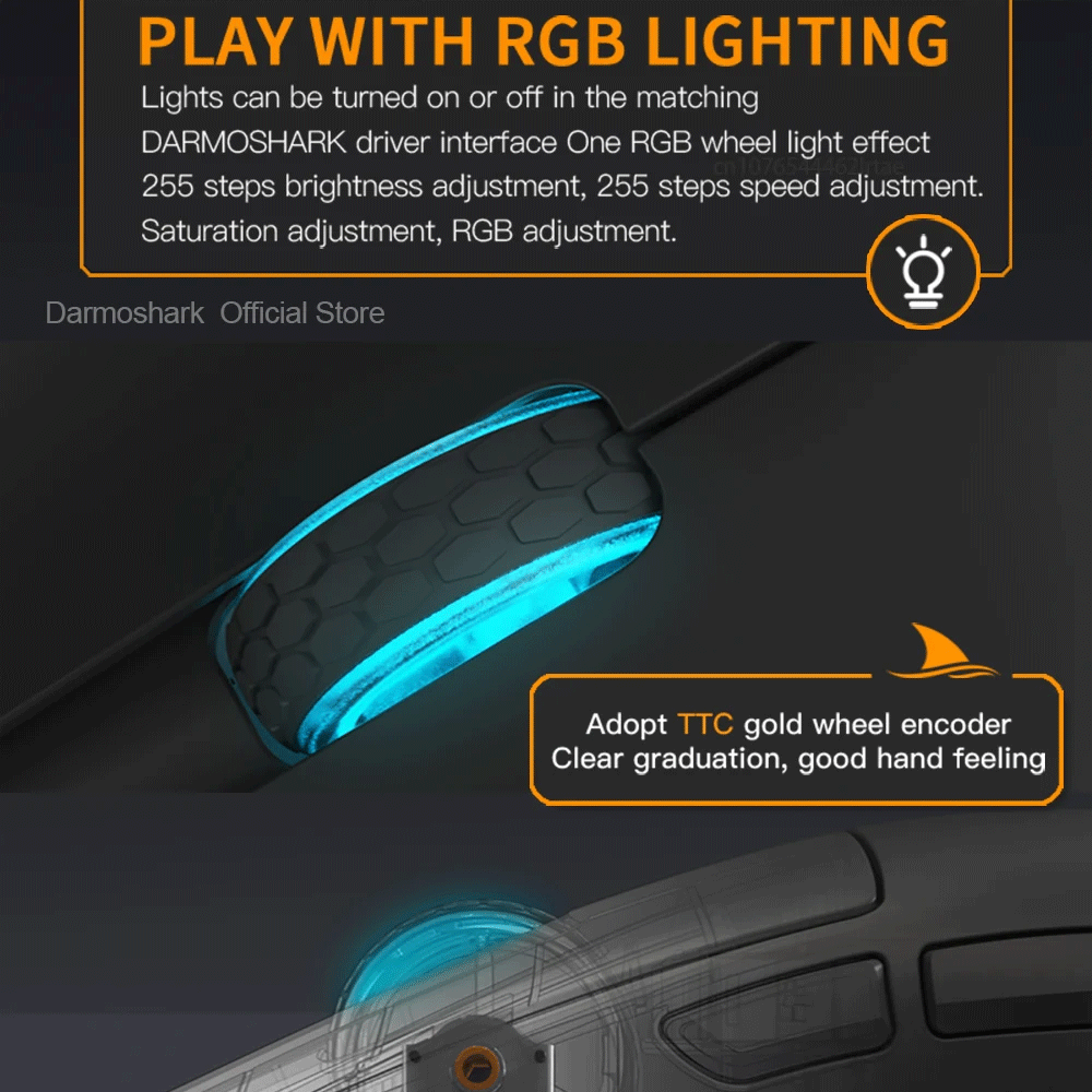 Darmoshark M3 Pro Tri Mode Gaming Mouse - GameXtremePH