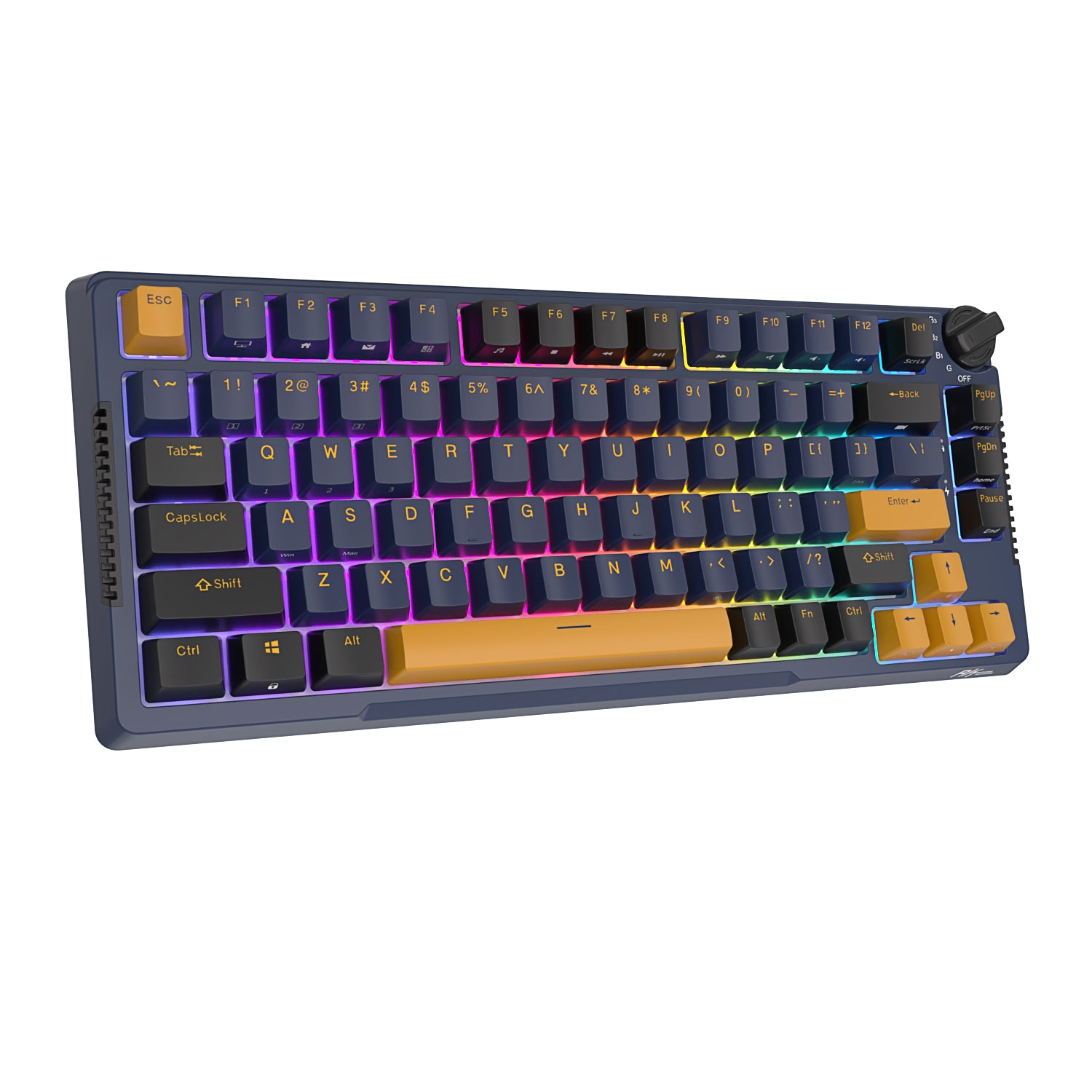 Royal Kludge RKH81 Tri-Mode RGB 81 Keys Hot Swappable Mechanical Keybo ...