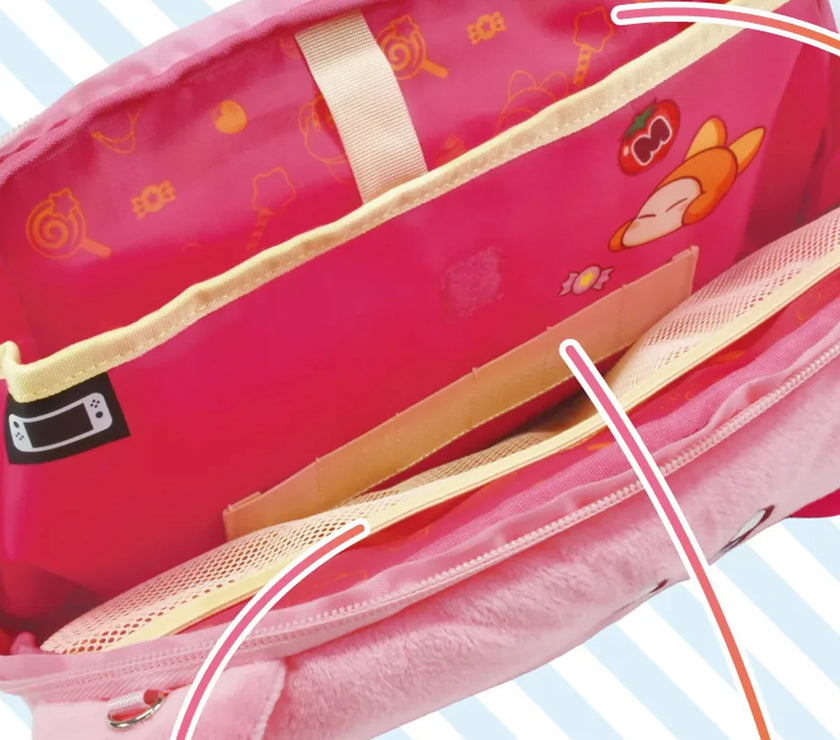 Hori Plush Pouch Kirby & Waddle Dee Series for Nintendo Switch 2 NSX-1
