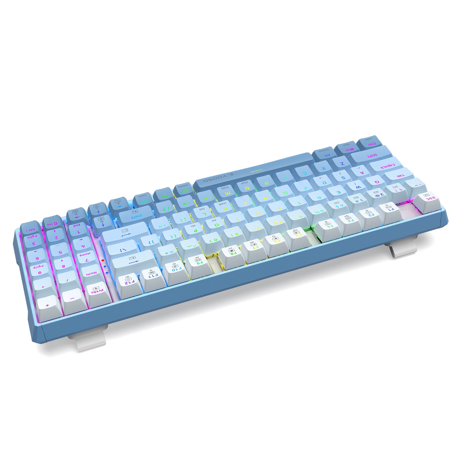 E-Yooso Z-94J Tri-Mode RGB 94 Keys Hot Swappable Mechanical Keyboard G ...