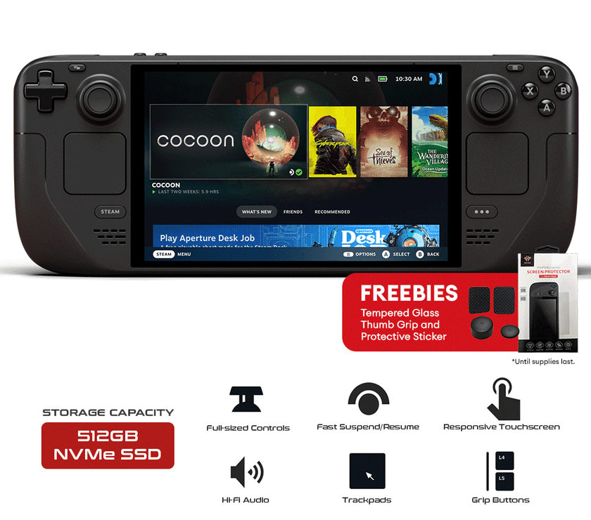 Steam Deck Oled Portable Handheld Console