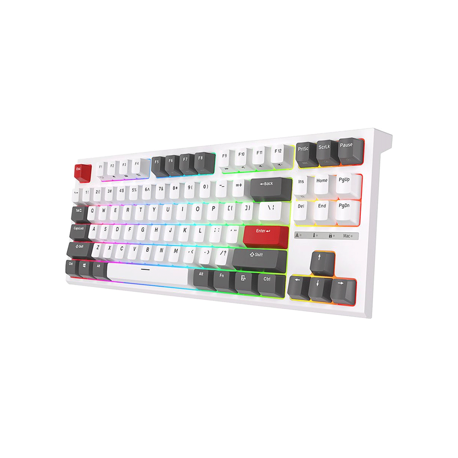 Royal Kludge RKR87 Single Mode RGB 87 Keys Hot Swappable Mechanical Ke ...