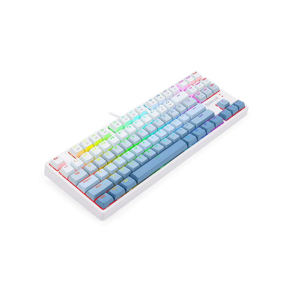 Redragon Cass RGB 87 Keys Mechanical Gaming Keyboard Blue Switch (K645 ...