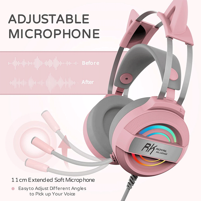 Royal Kludge RK E6000 Gaming Headset w/ Microphone - GameXtremePH