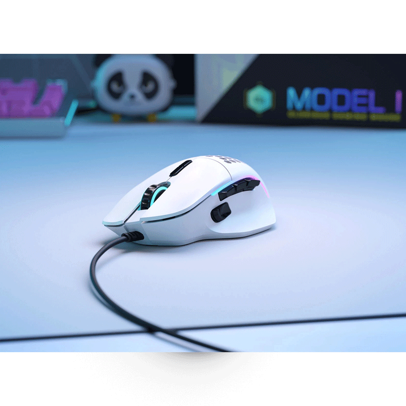 Glorious Model i Wired Ergonomic Gaming Mouse White - GameXtremePH