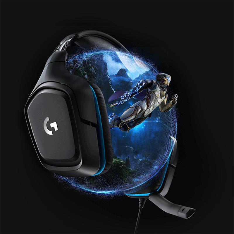 Logitech G431 7.1 Surround Sound Gaming Headset for PC/PS4/PS5 ...